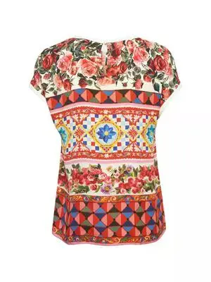 Dolce & Gabbana Floral-print T-shirt