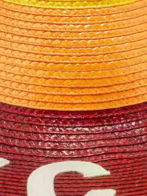 Gucci Logo Straw Hat