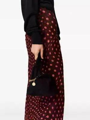 Stella McCartney Frayme Chain-link Clutch Bag - Black