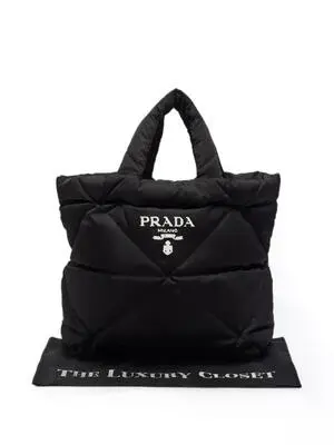 Prada Quilted Re-nylon Tote Bag