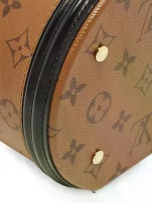 LOUIS VUITTON 2020 Cannes Monogram Reverse Bucket Bag