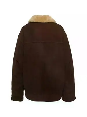 Miu Miu Logo-embroidery Zip-up Jacket