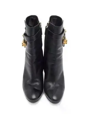 Givenchy Padlock Leather Ankle Boots