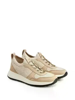 TOD'S Red Dot Socks Sneakers In Knit And Suede