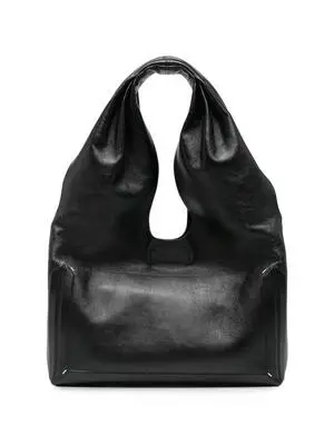 MAISON MARGIELA Leather Shoulder Bag - Black