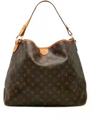 LOUIS VUITTON 2010 Monogram Delightful Mm Hobo Bag - Brown