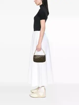 LOUIS VUITTON 2003 Monogram Pochette Accessoires Shoulder Bag