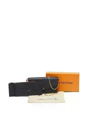 LOUIS VUITTON Félicie Pochette Monogram Empreinte Clutch Bag