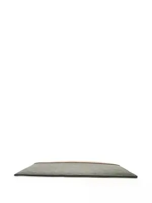 Celine 2022 Triomphe Coated Canvas Clutch Bag