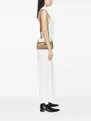 Bottega Veneta Small Tricolor Nappa Piazza Top Handle Satchel