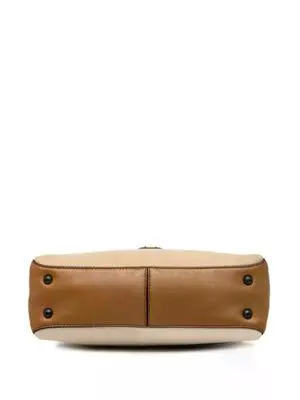 Bottega Veneta Small Tricolor Nappa Piazza Top Handle Satchel