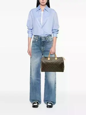 LOUIS VUITTON 2011 Monogram Speedy 35 Boston Bag
