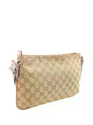 Gucci 2000-2015 Gg Canvas Web Crossbody Bag