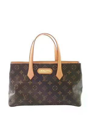 LOUIS VUITTON 2011 Monogram Wilshire Pm Handbag - Brown