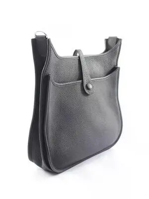 Hermès Clemence Evelyne Iii 29 Crossbody Bag - Black