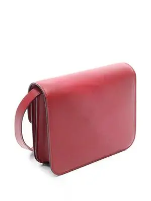 Celine Classic Box Crossbody Bag - Red
