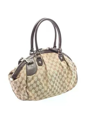 Gucci 2000-2015 Gg Canvas Sukey Satchel