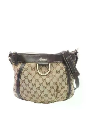Gucci 2000-2015 Gg Canvas Abbey D Ring Crossbody Bag - Neutrals