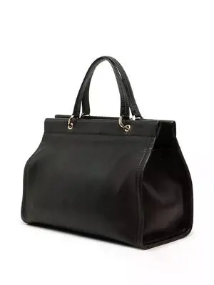 FERRAGAMO Grained Calfskin Meera Tote Satchel