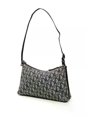 Dior 2002 Oblique Canvas Shoulder Bag
