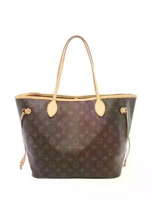 LOUIS VUITTON 2007 Monogram Neverfull Mm Tote Bag - Brown