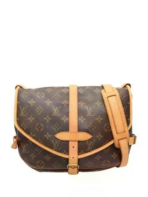 LOUIS VUITTON Monogram Saumur 30 Crossbody Bag
