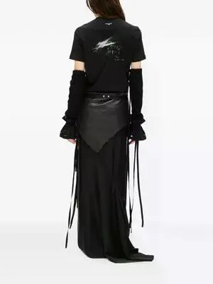 ANN DEMEULEMEESTER Rib-knit Gauntlets