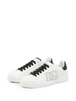 Dolce & Gabbana Perforated Logo Sneakers