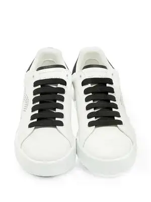 Dolce & Gabbana Perforated Logo Sneakers