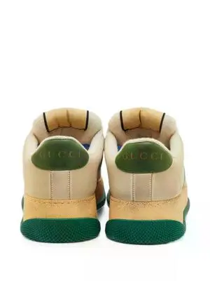 Gucci Screener Web-stripe Sneakers