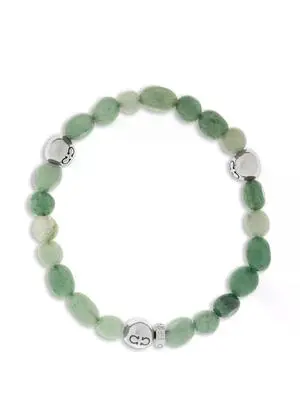 FERRAGAMO Gancini Beaded Bracelet - Green