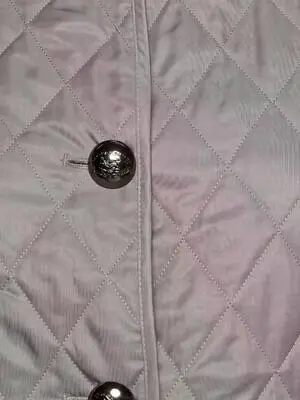Burberry Diamond-quilted Button-up Jacket
