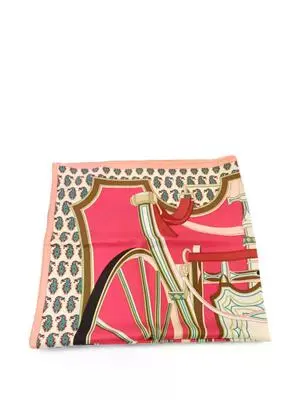 Hermès Roues De Phaeton Scarf