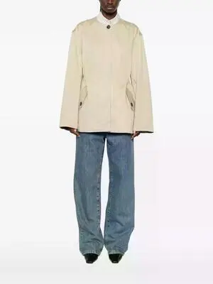 TOTEME Elasticated-waist Cotton-twill Jacket