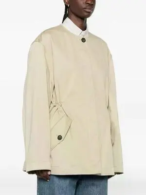TOTEME Elasticated-waist Cotton-twill Jacket