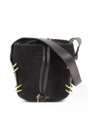 See By Chloé Ring Detail Drawstring Shoulder Bag - Black