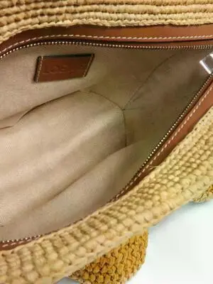 Loewe Paula's Ibiza Ruffled Shoulder Bag