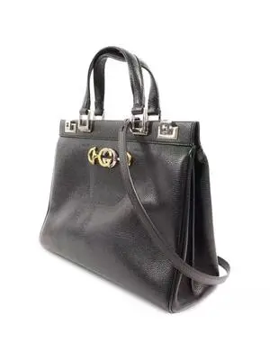 Gucci Gg Zumi Two-way Leather Tote Bag