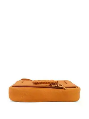 Chloé Hana Leather Shoulder Bag - Orange