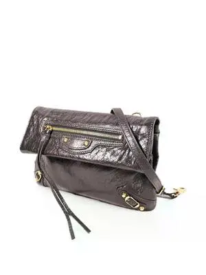 Balenciaga Mini Envelope Shoulder Bag - Grey