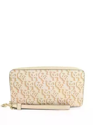 COACH VINTAGE Monogram-print Wallet - White