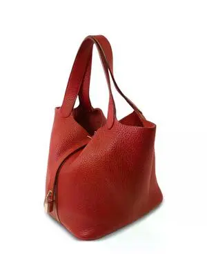 Hermès 2014 Mm Picotin Tote Bag - Red