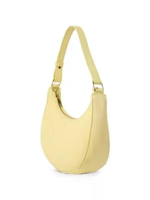 Celine Ava Logo-detail Shoulder Bag - Yellow