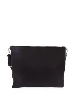 Fendi Roma Pouch Shoulder Bag - Black
