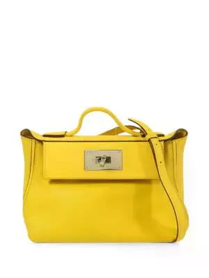 Hermès 2022 Mini 24/24 Jaune Citron Tote Bag - Yellow