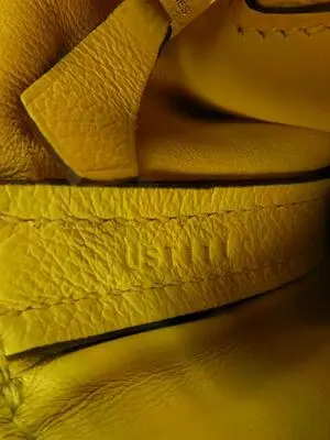 Hermès 2022 Mini 24/24 Jaune Citron Tote Bag