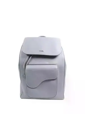 Dior Saddle Leather Backpack - Blue