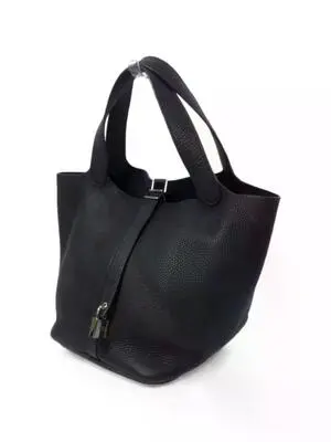 Hermès Mm Picotin Tote Bag - Blue