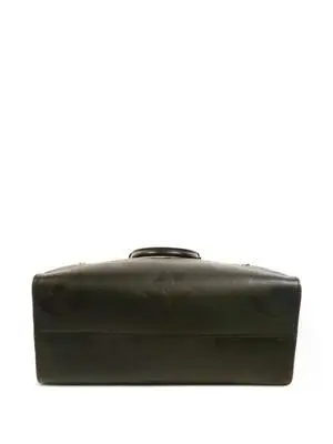 LOUIS VUITTON Leather Monogram Empreinte Tote Bag - Black