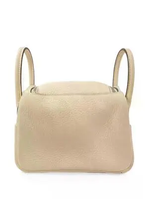 Hermès Mini Lindy Two-way Leather Tote Bag